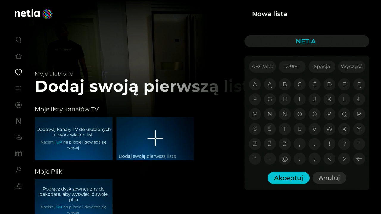 Telewizja – parametry i konfiguracja urządzeń - Netia